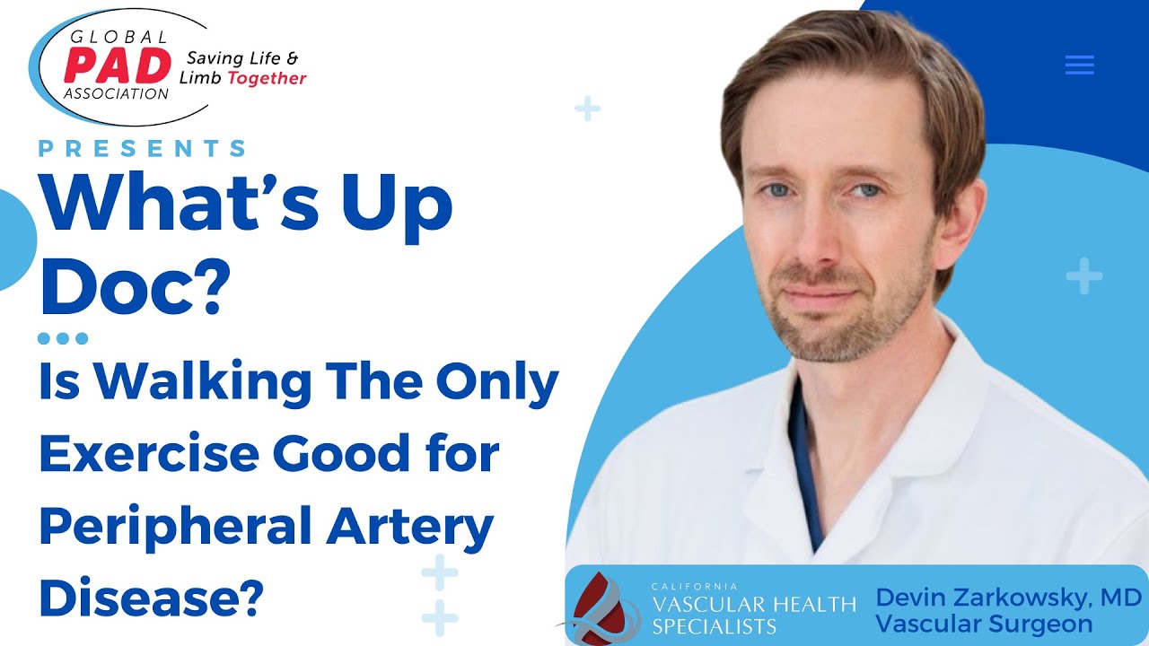 Is Walking The Only Exercise Good for Peripheral Artery Disease? - YouTube