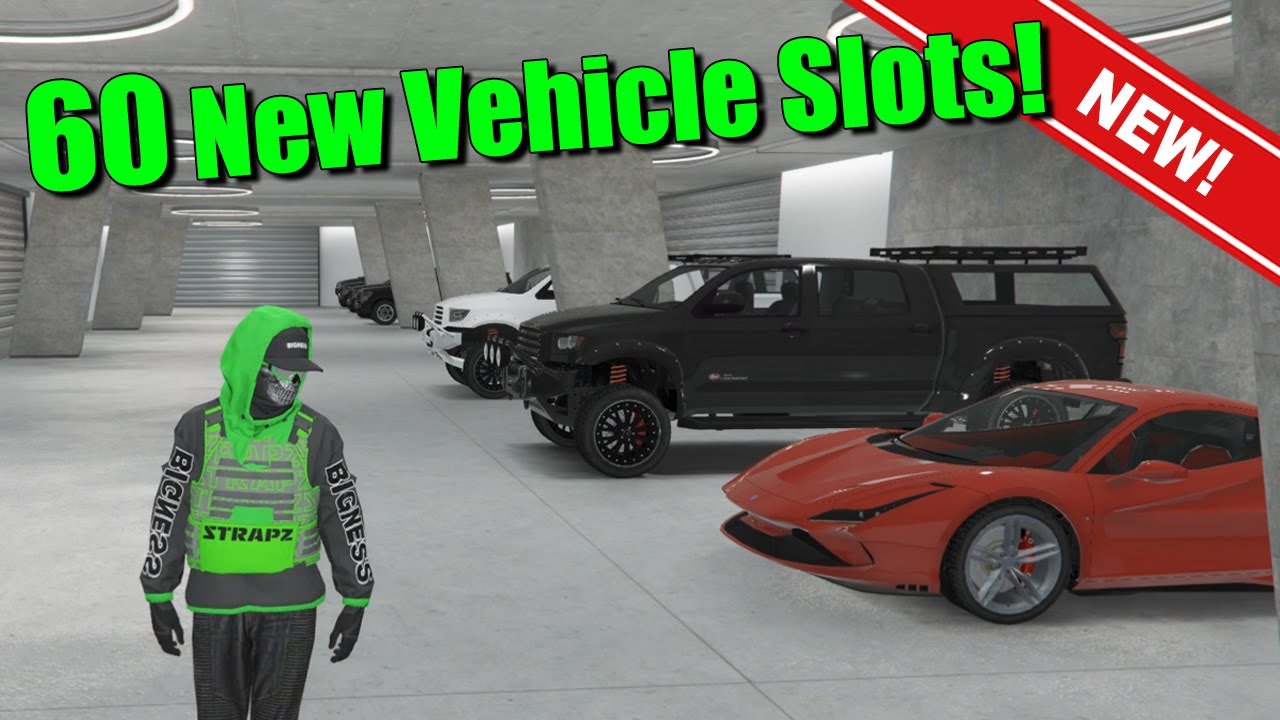 How To Get 60 New Vehicle Slots in GTA 5 - YouTube