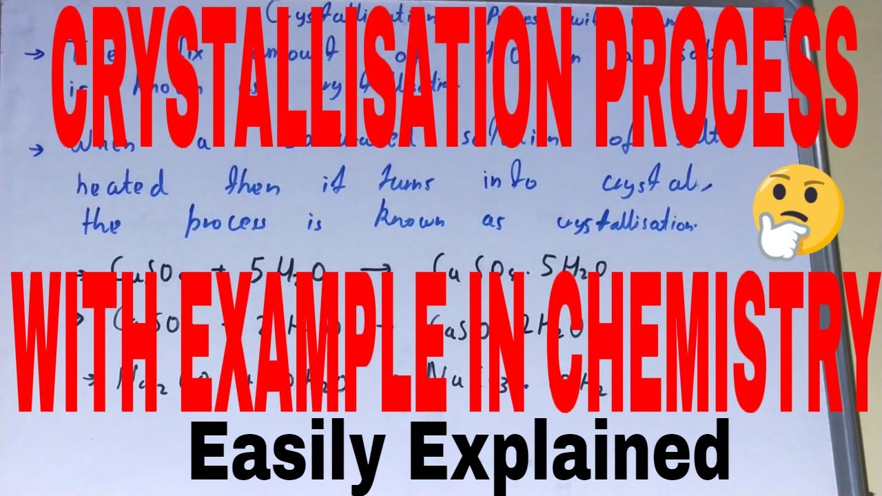 Crystallization process explained|What is crystallization process ...