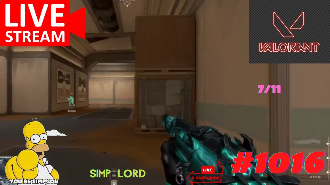 SiMp LoRd | Valorant | 7/11 | #1016 - YouTube