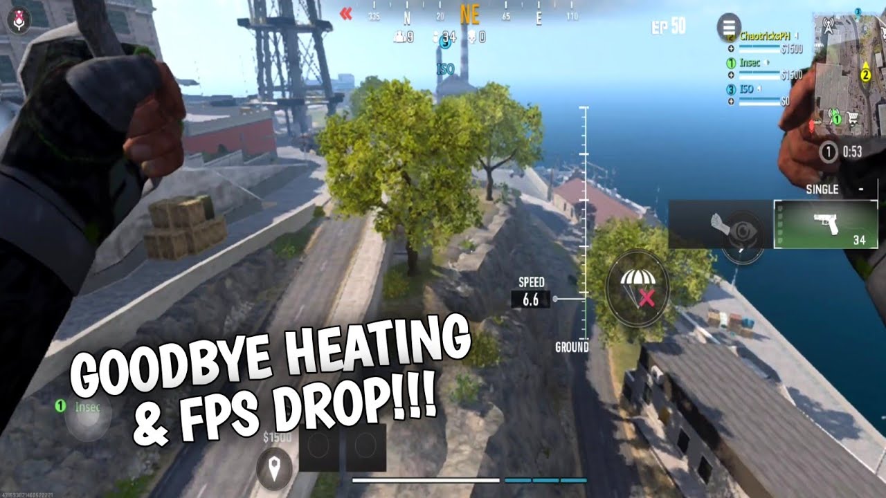 HOW TO FIX WARZONE MOBILE FPS DROP & HEATING ISSUES WITHOUT CONFIG ...