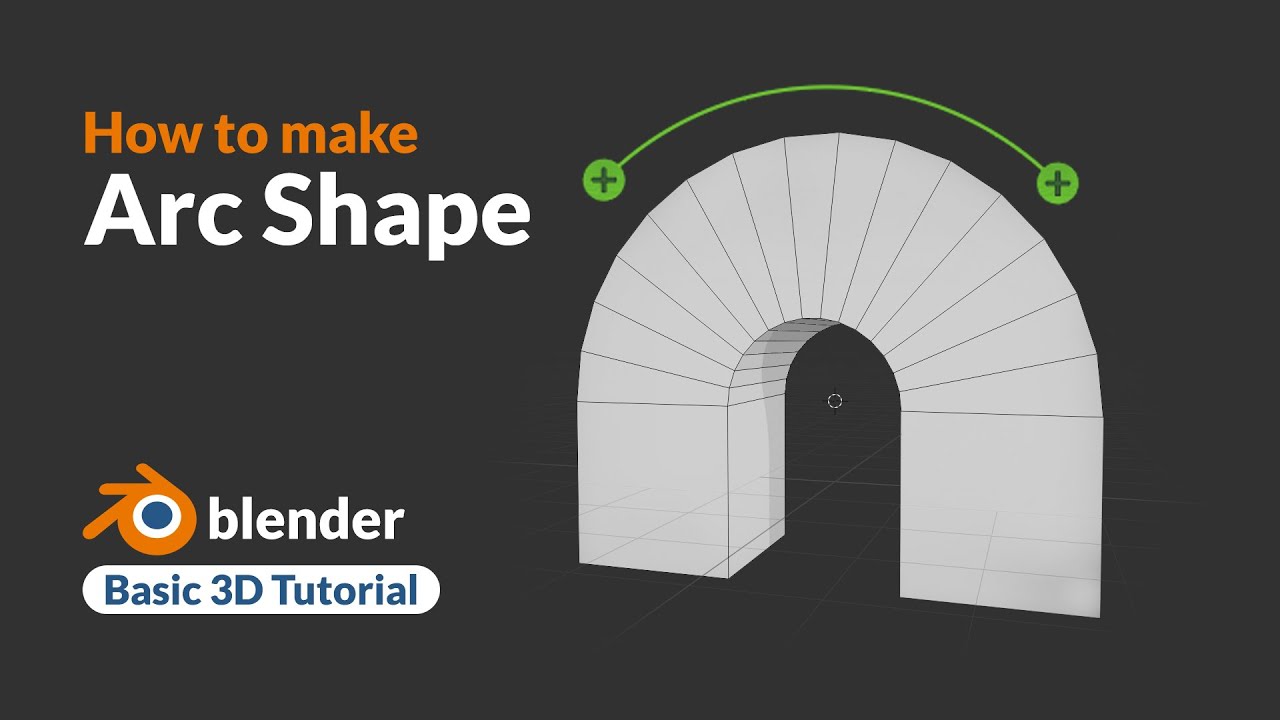 Beginner Basics Blender Arc 3D Tutorial - YouTube