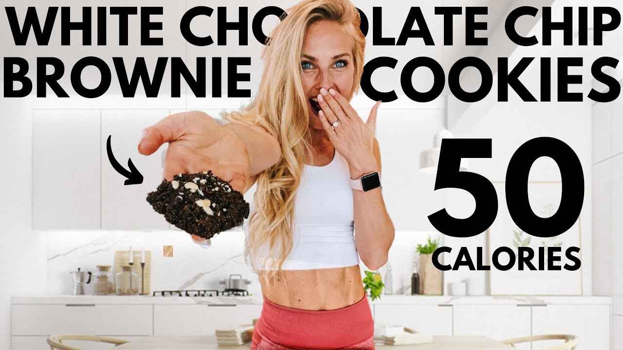 50 calorie Protein White Chocolate Chip Brownie Cookies (anabolic ...
