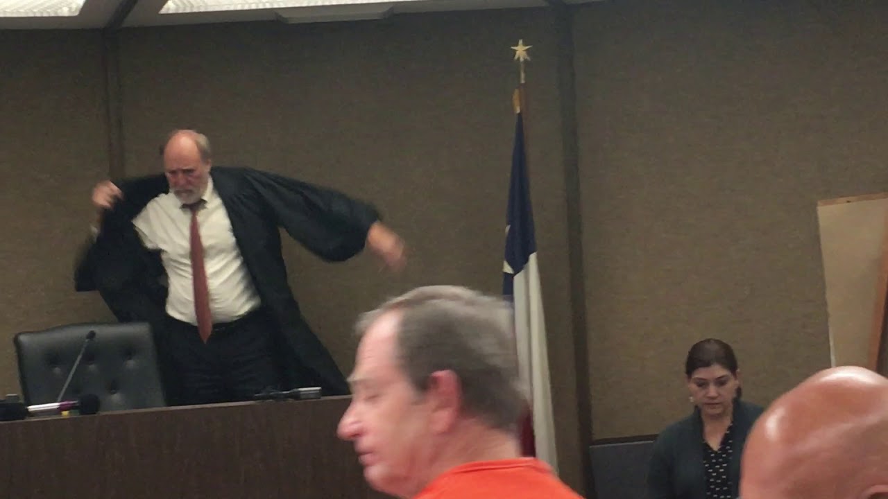 District Judge Guy Williams appears in court today - YouTube