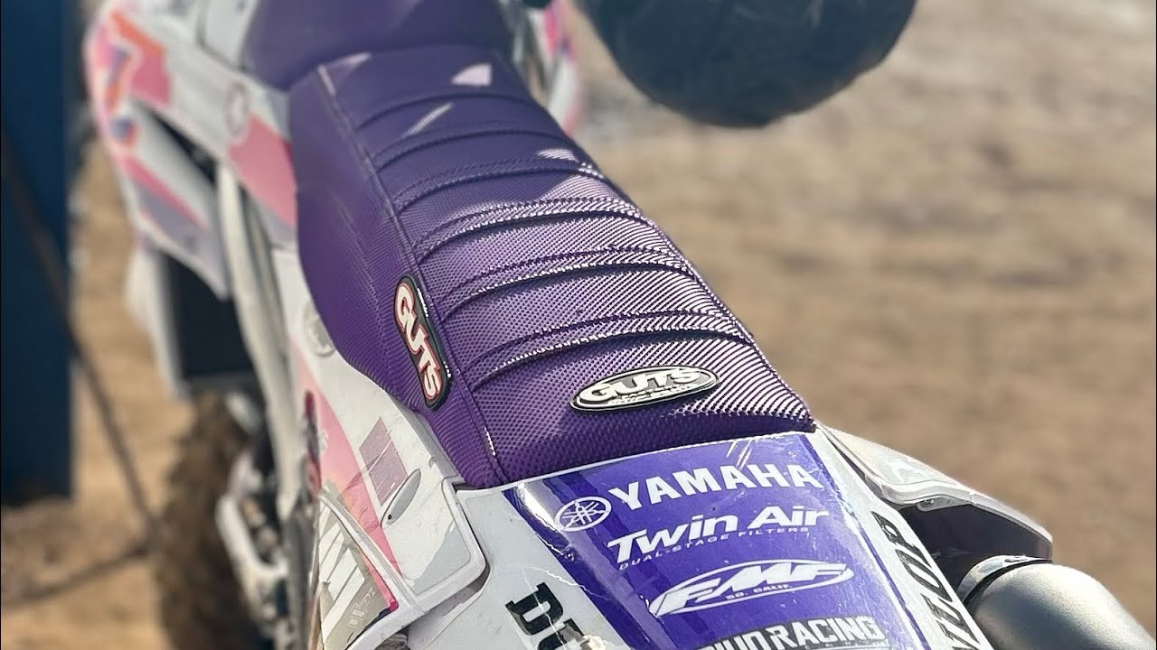 Guts Racing Seat Foam and Cover Installation on a 2024 Yamaha YZ250F ...