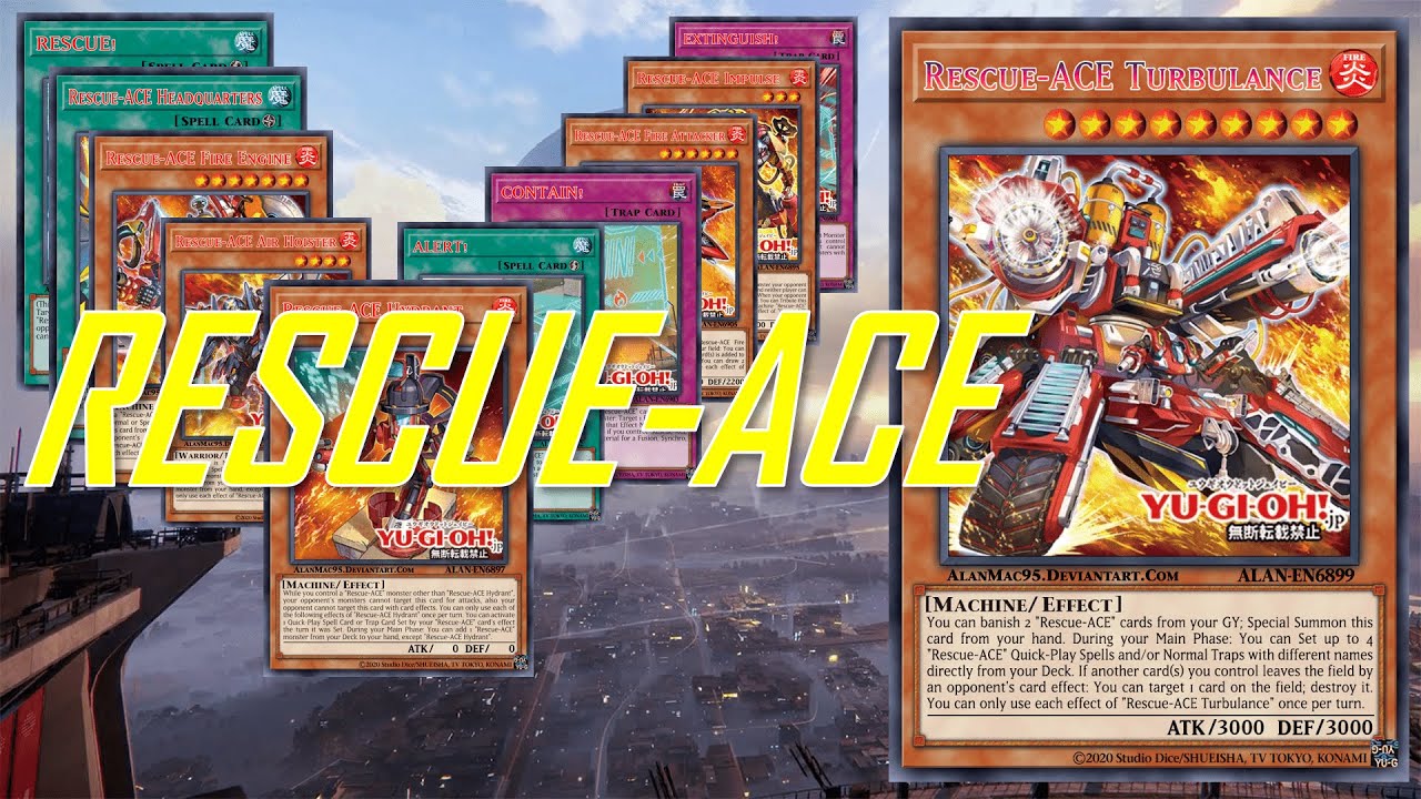 [NEW] RESCUE-ACE deck July.2022 | Testing new Archetype - YouTube