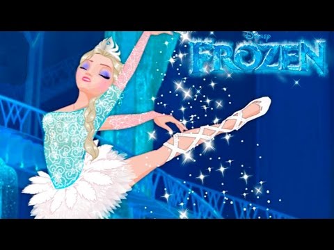Frozen Elsa and Anna Ballerinas Online Game