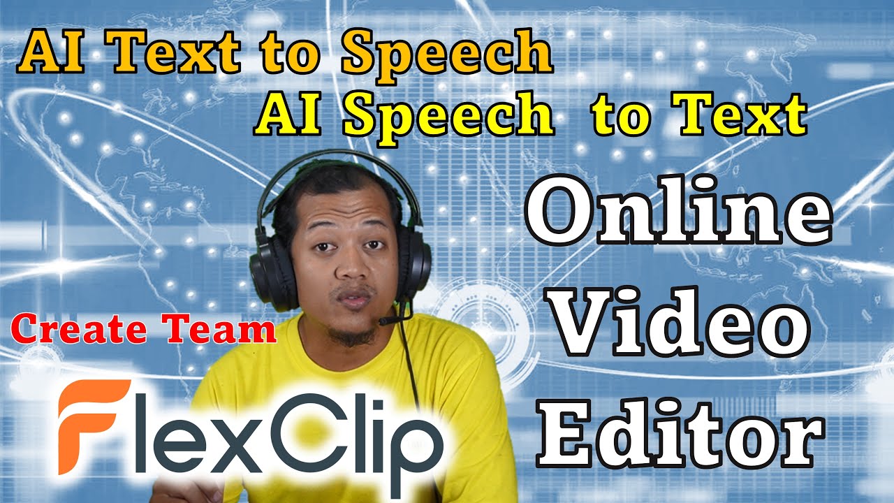 Ngedit Video Online Mudah Pakai Flexclip, AI Text to Speech, AI Speech ...