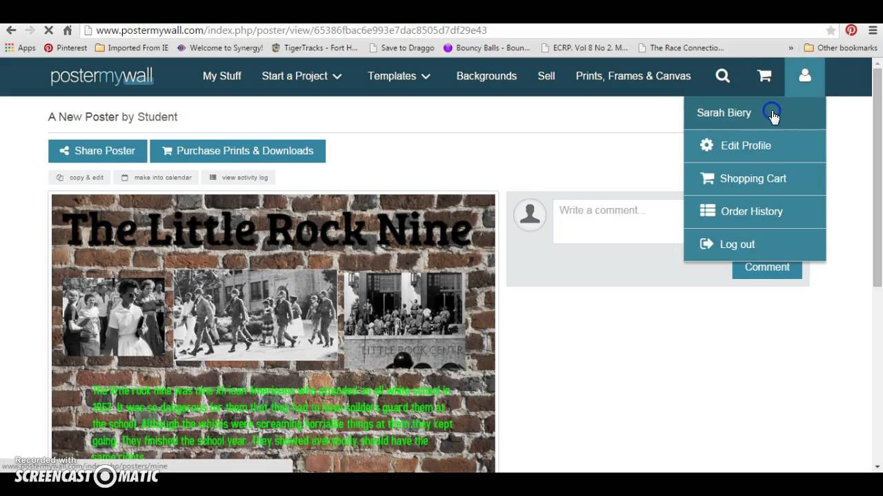 Poster My Wall Tutorial - YouTube