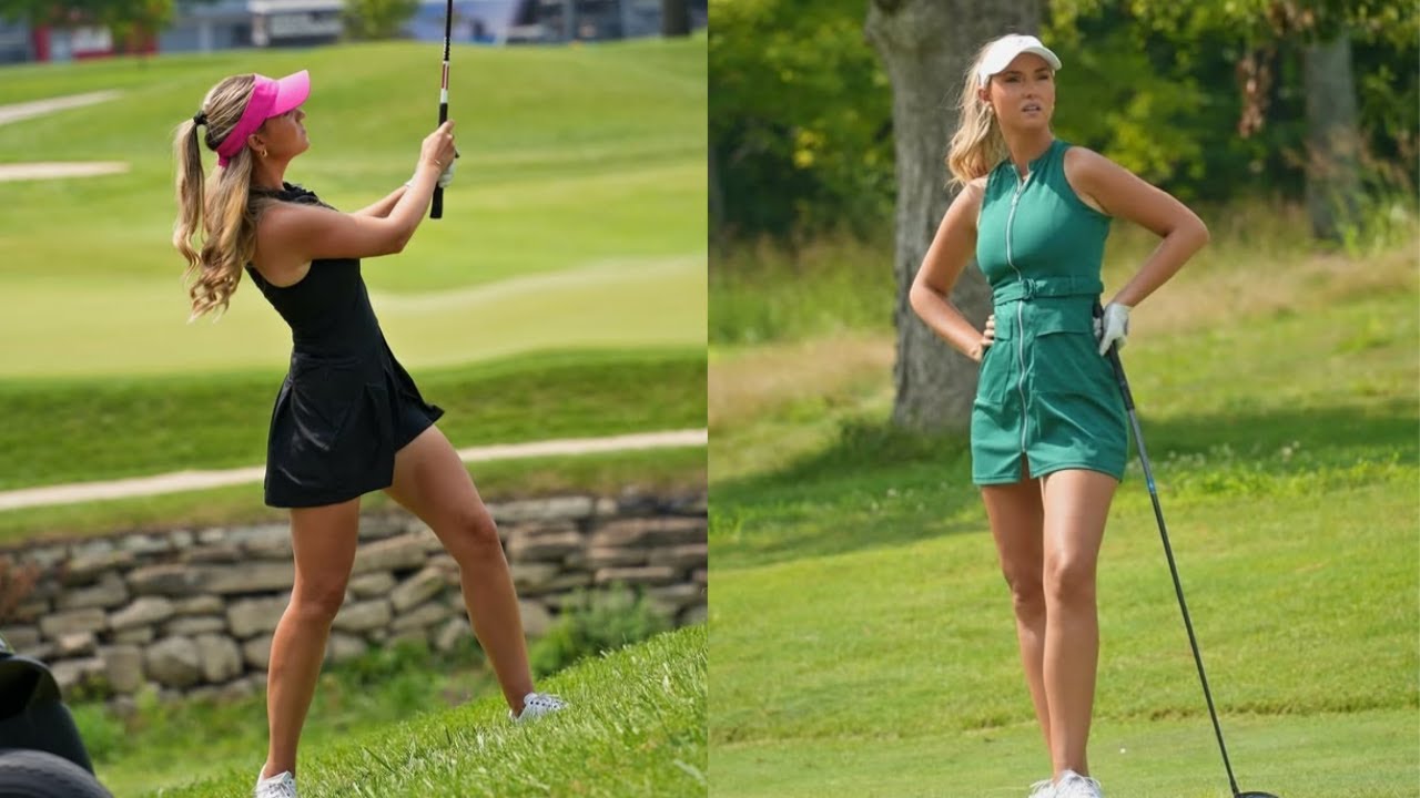 [사계절골프TV] 누구보다 더 강렬하게 강력하게 😍😍 Sara Michelle Winter 🚀🚀 - YouTube