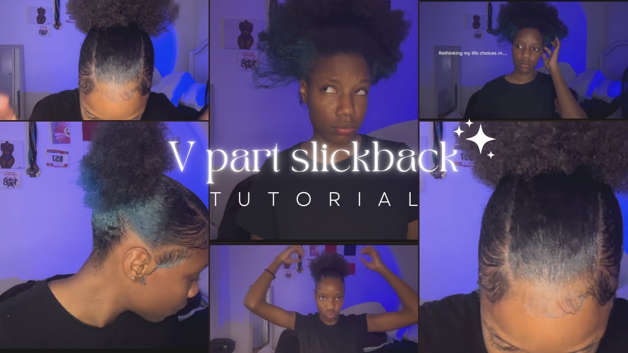 𝐕 𝐏𝐚𝐫𝐭 𝐒𝐥𝐢𝐜𝐤𝐛𝐚𝐜𝐤 𝐇𝐚𝐢𝐫 𝐭𝐮𝐭𝐨𝐫𝐢𝐚𝐥 !! #hairstyle #hairtutorial - YouTube