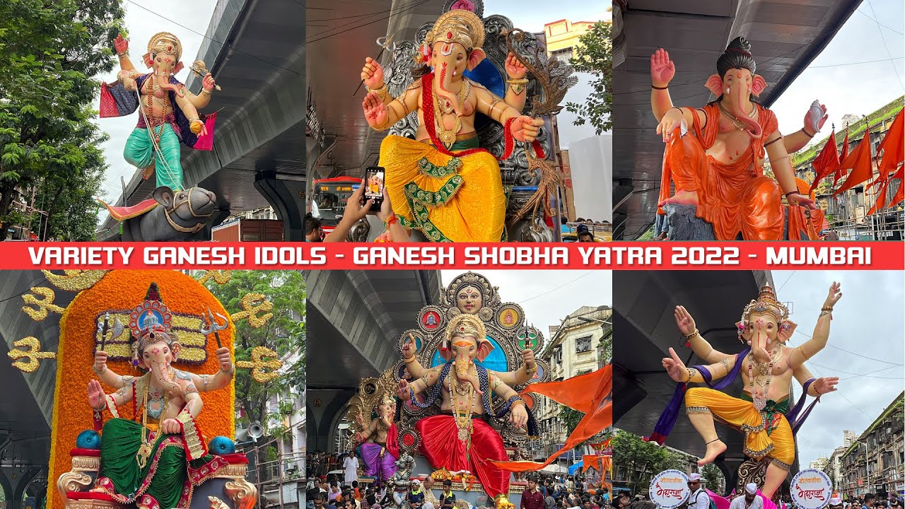 Ganesh Shobha Yatra 2022 | Ganpati Aagman 2022 Mumbai | Unique ...