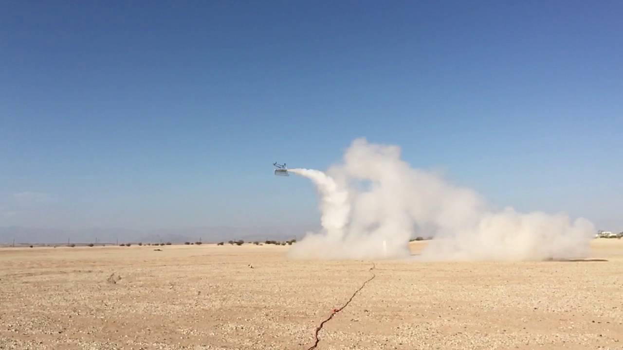 rocket powered shopping cart 4th launch slo-mo! HD - YouTube