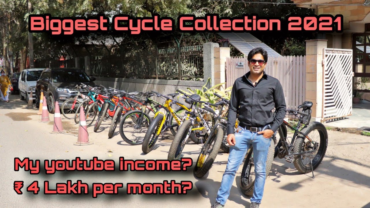 India's BIGGEST BICYCLE COLLECTION 2021 - YouTube