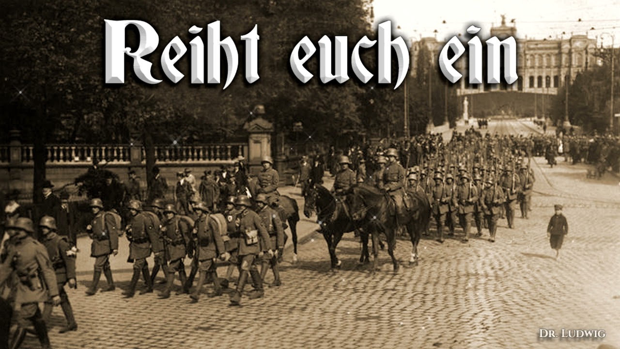Reiht euch ein [German march] - YouTube