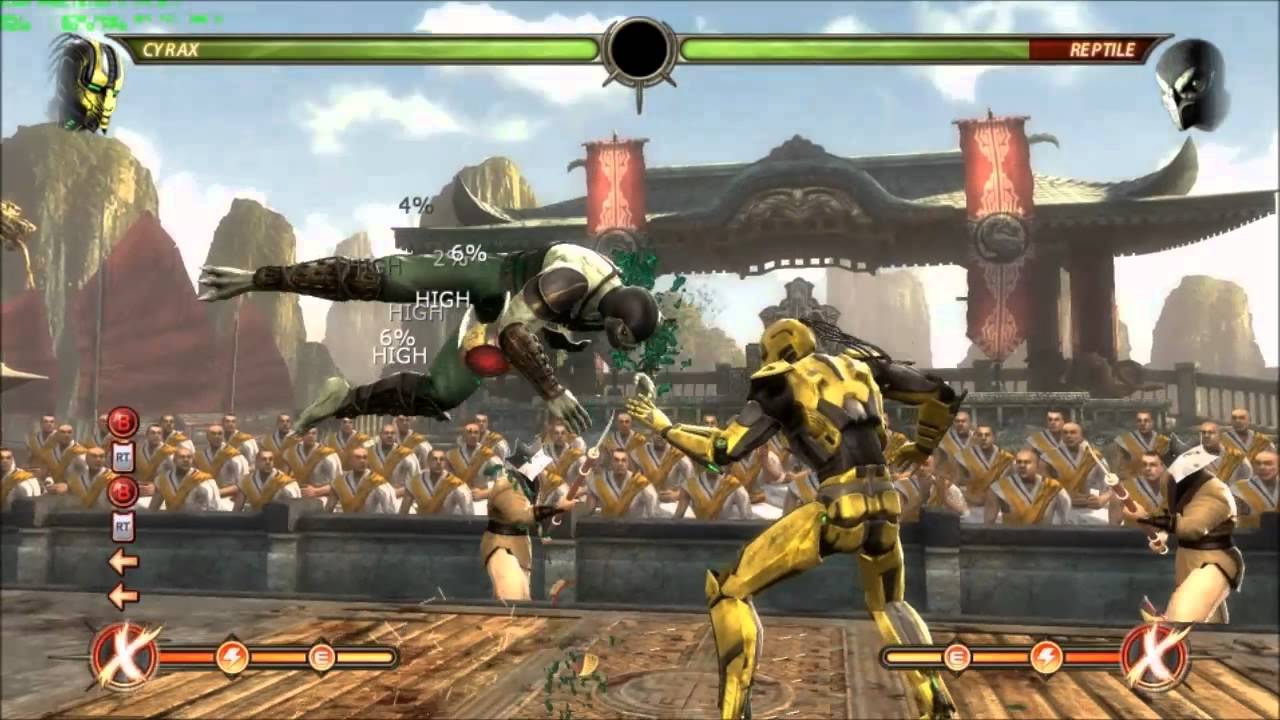 Cyrax 15 hit teleport combo - YouTube