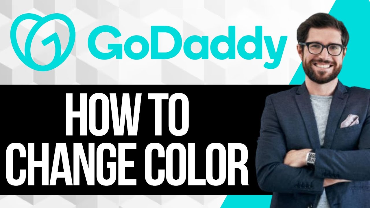 How To Change Color In GoDaddy Website Builder - YouTube