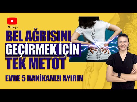 BEL AĞRISINI GEÇİRMEK İÇİN TEK METOT #aktifizyo #belağrısı