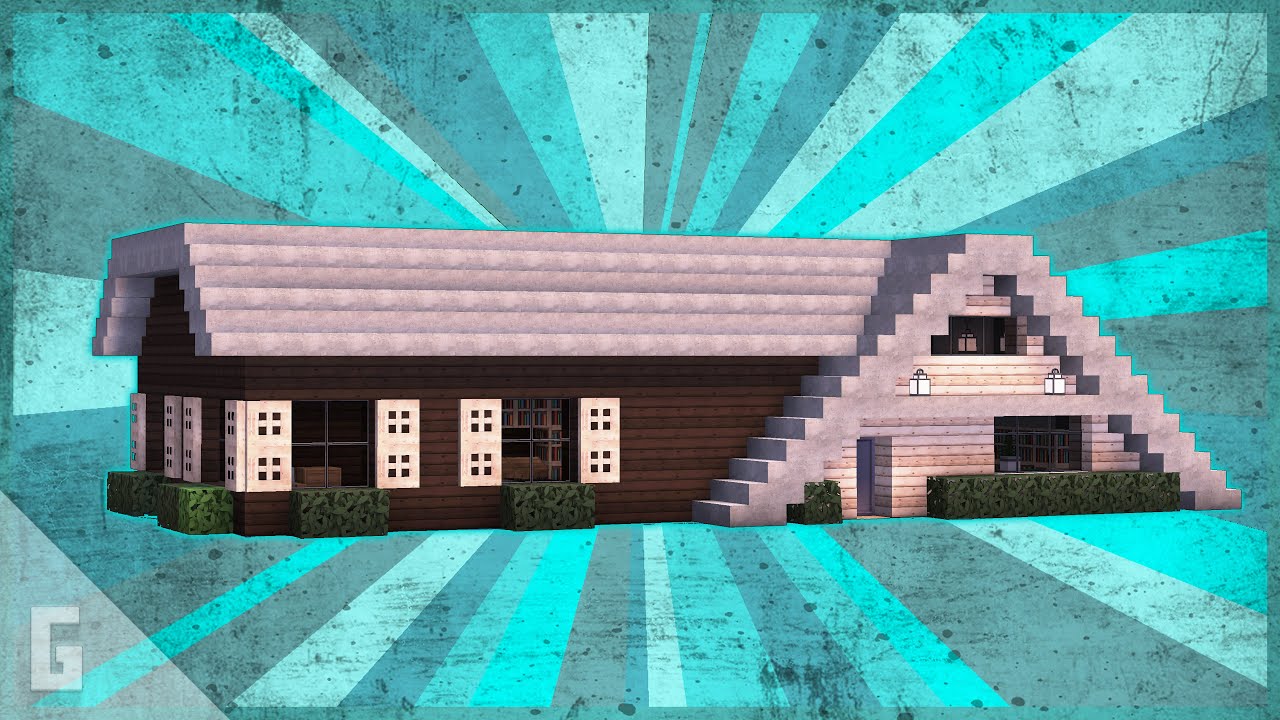 Easy WOODEN Cottage Minecraft Build Tutorial (#32) - YouTube