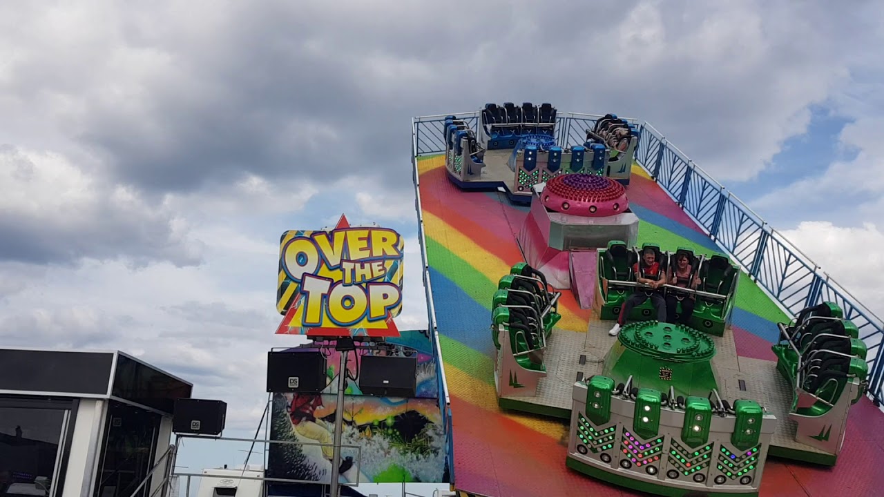 James Stokes over the top off ride Hartlepool headland carnival 2018 ...