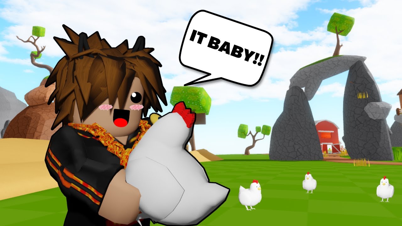 I LOVE CHICKENS!! | Roblox Mini Mart - YouTube