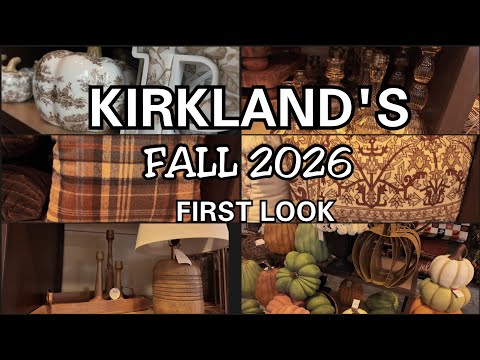 KIRKLAND'S * FALL 2026 * SHOP WITH ME * FIRST LOOK!