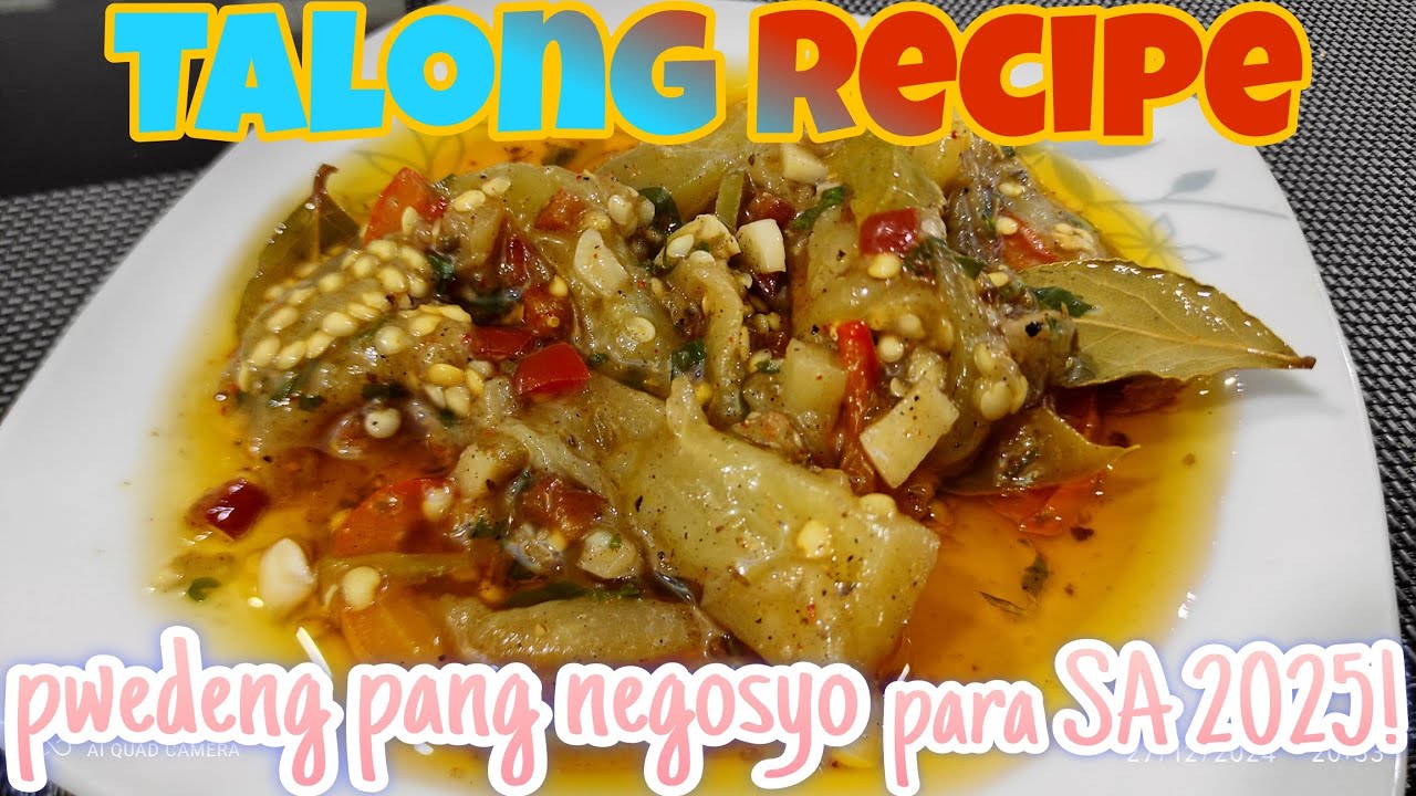 TRY THIS AT HOME MASARAP AT PANIBAGONG TALONG RECIPE NA PWEDE PANG ...