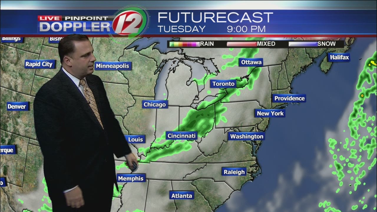 Live Pinpoint Doppler 12 7Day Futurecast - YouTube