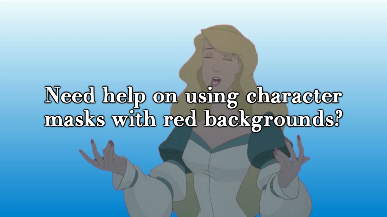 How to Chroma Key Masks in Sony Vegas Part 1: Red Backgrounds - YouTube