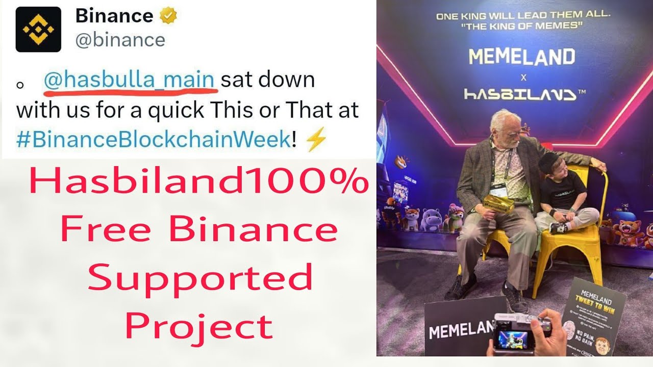 Hasbiland 100% Free Binance Supported Project ⚡For All User-How To Hasbiland airdrop - YouTube