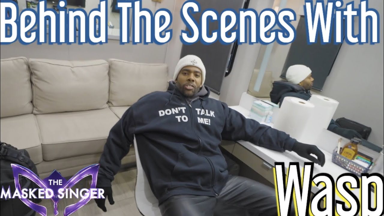 Behind The Scenes With Wasp AKA Mario / The Masked Singer Season 12 ...