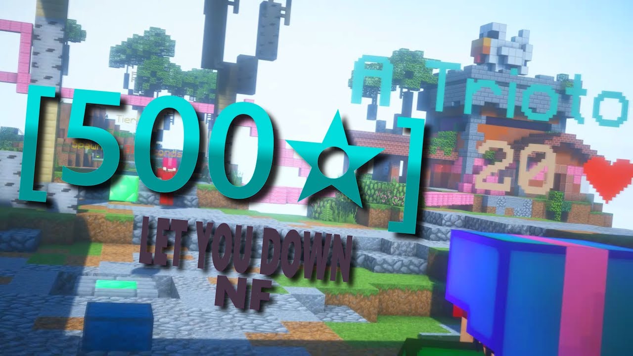 My BEST Montage Yet | Let You Down | 500 Stars Bedwars Montage - YouTube