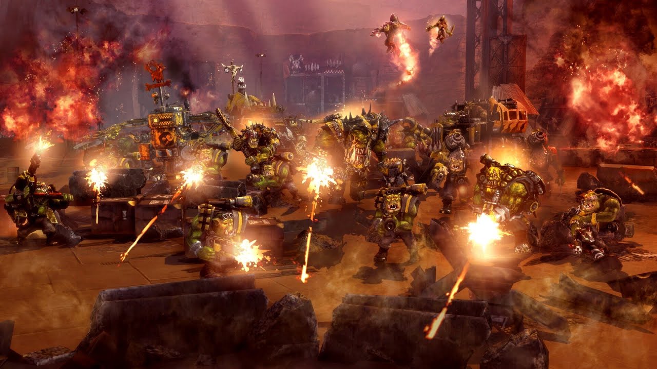 Orks Theme II The Green Horde Rises, Dawn of War II, Chaos Rising ...