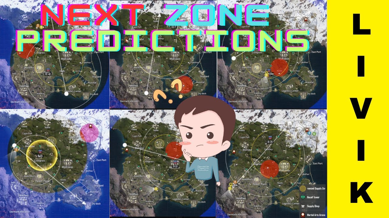 Zone locations in livik - YouTube