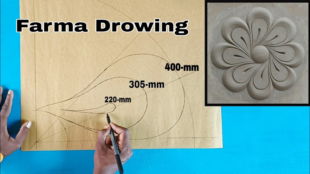 400-mm flower Farma design by Rakesh babu - YouTube