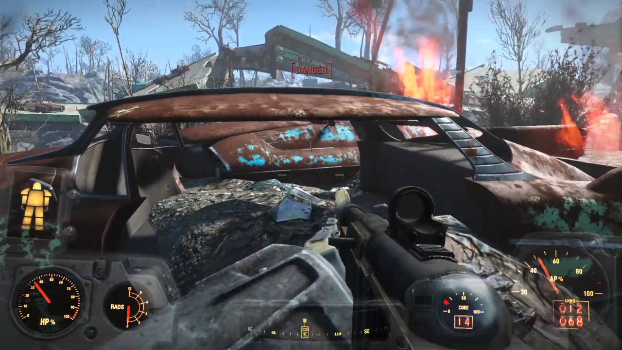 Fallout 4 - Survival Mode - Raider Attack - YouTube