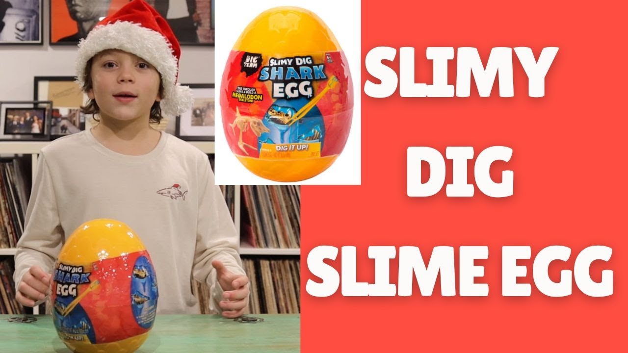 Dig Team® Slimy Dig Slime Egg Set Unboxing - YouTube