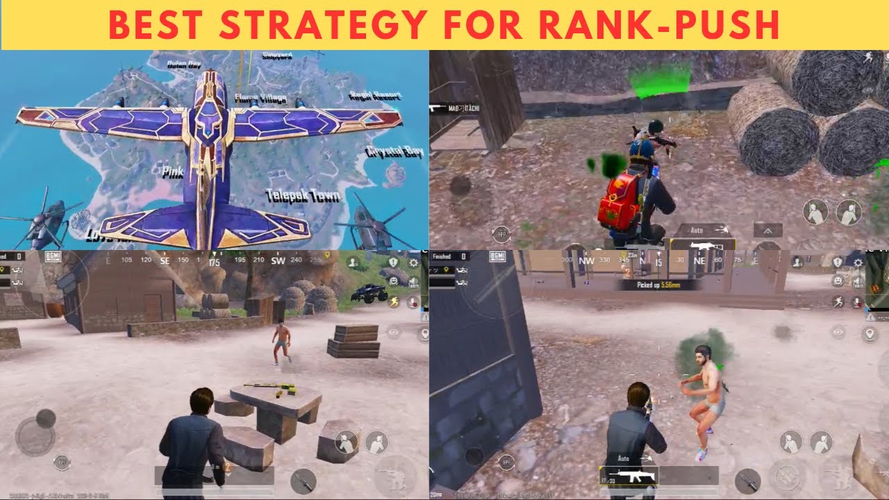 Best Strategy For Rank-Push | Duo Gameplay | BGMI | " Gussail Gaming999 ...