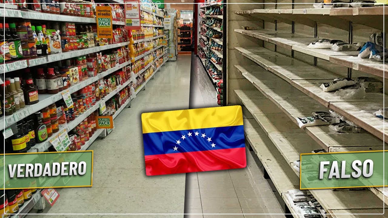Así son realmente los supermercados en Venezuela - YouTube