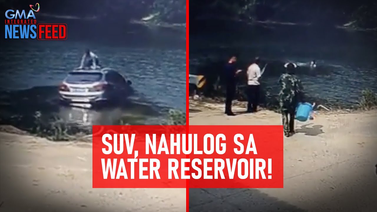 SUV, nahulog sa water reservoir! | GMA Integrated Newsfeed - YouTube