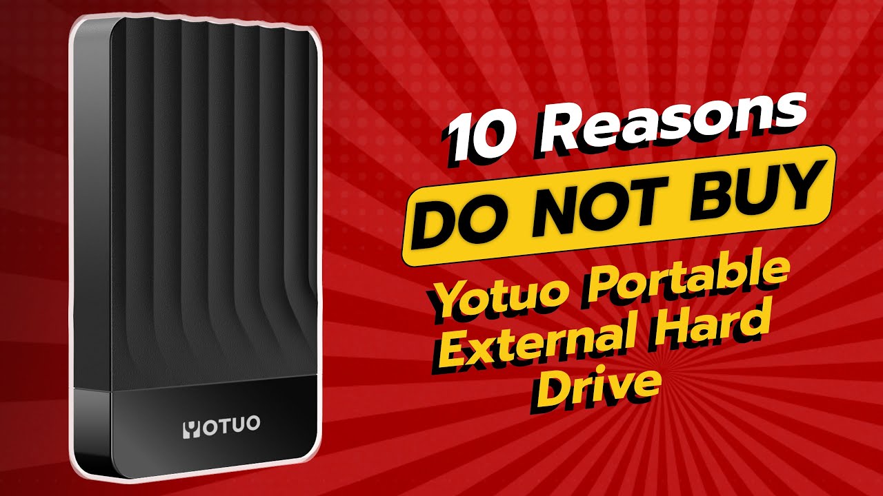 DON'T BUY YOTUO Portable External Hard Drive Before WATCHING THIS VIDEO ...