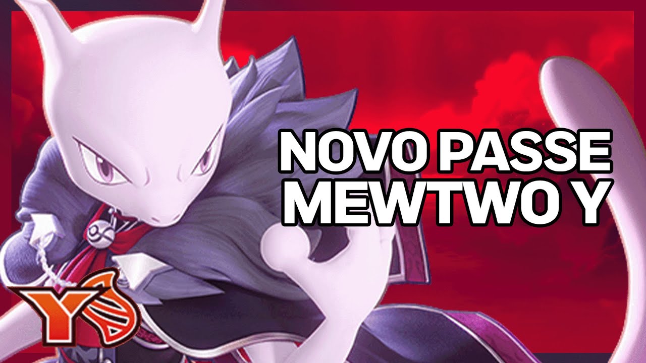 MELHOR PASSE??? NOVA SKIN MEWTWO Y - Pokémon UNITE - YouTube