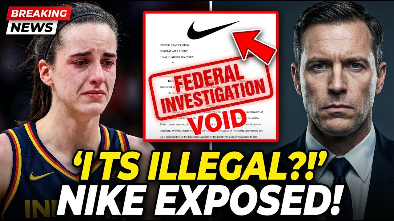 NIKE UNDER FIRE Federal Investigation Targets Caitlin Clark Partnership ...