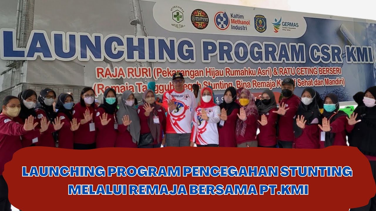 Launching Program Kesehatan PT.KMI dalam Pencegahan Stunting di ...