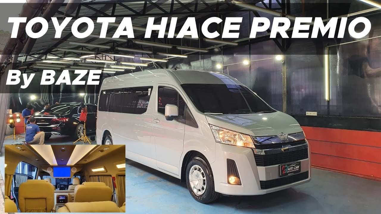 Toyota HIACE PREMIO Modifikasi By BAZE | Interior Mewah - YouTube