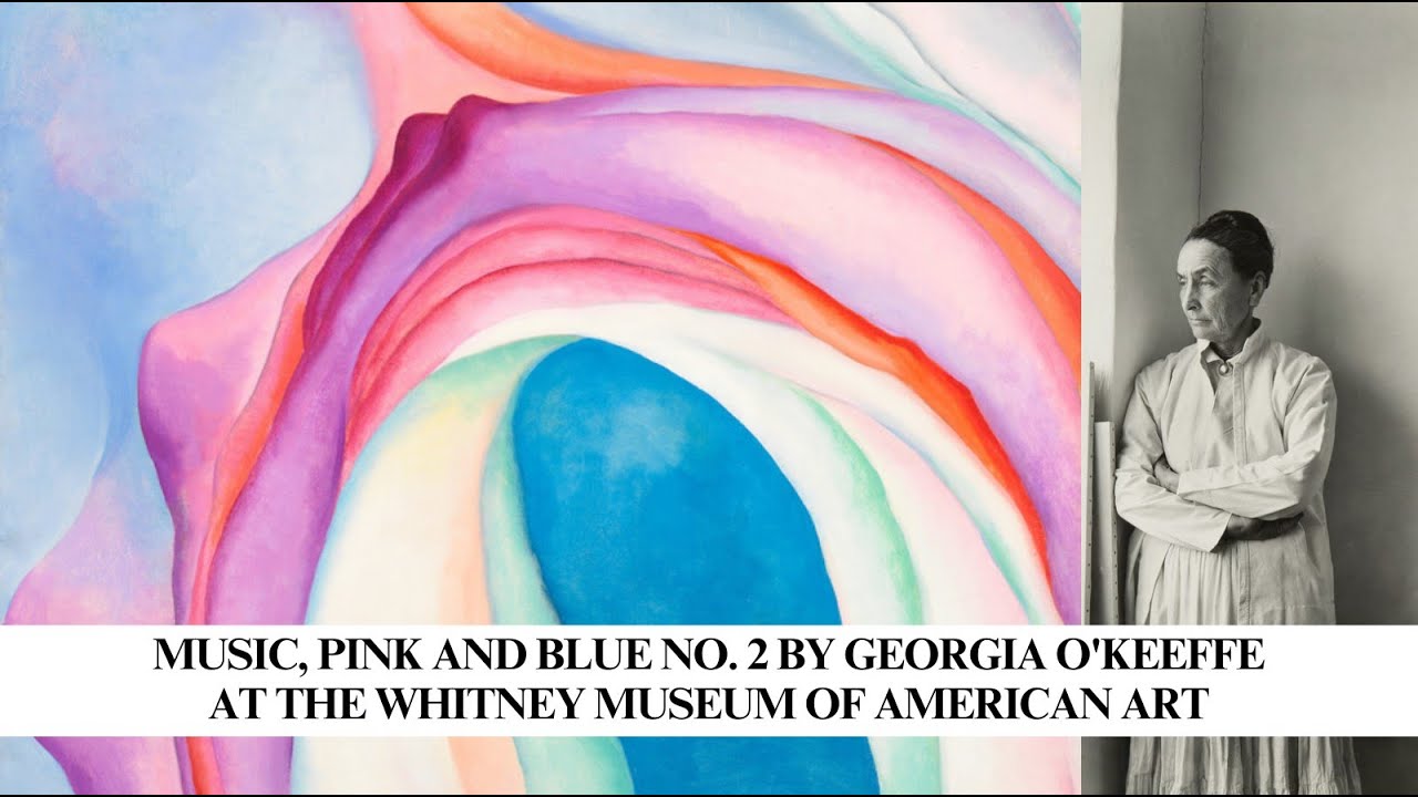 Music, Pink and Blue No 2 by Georgia O'Keeffe at Whitney Museum of ...