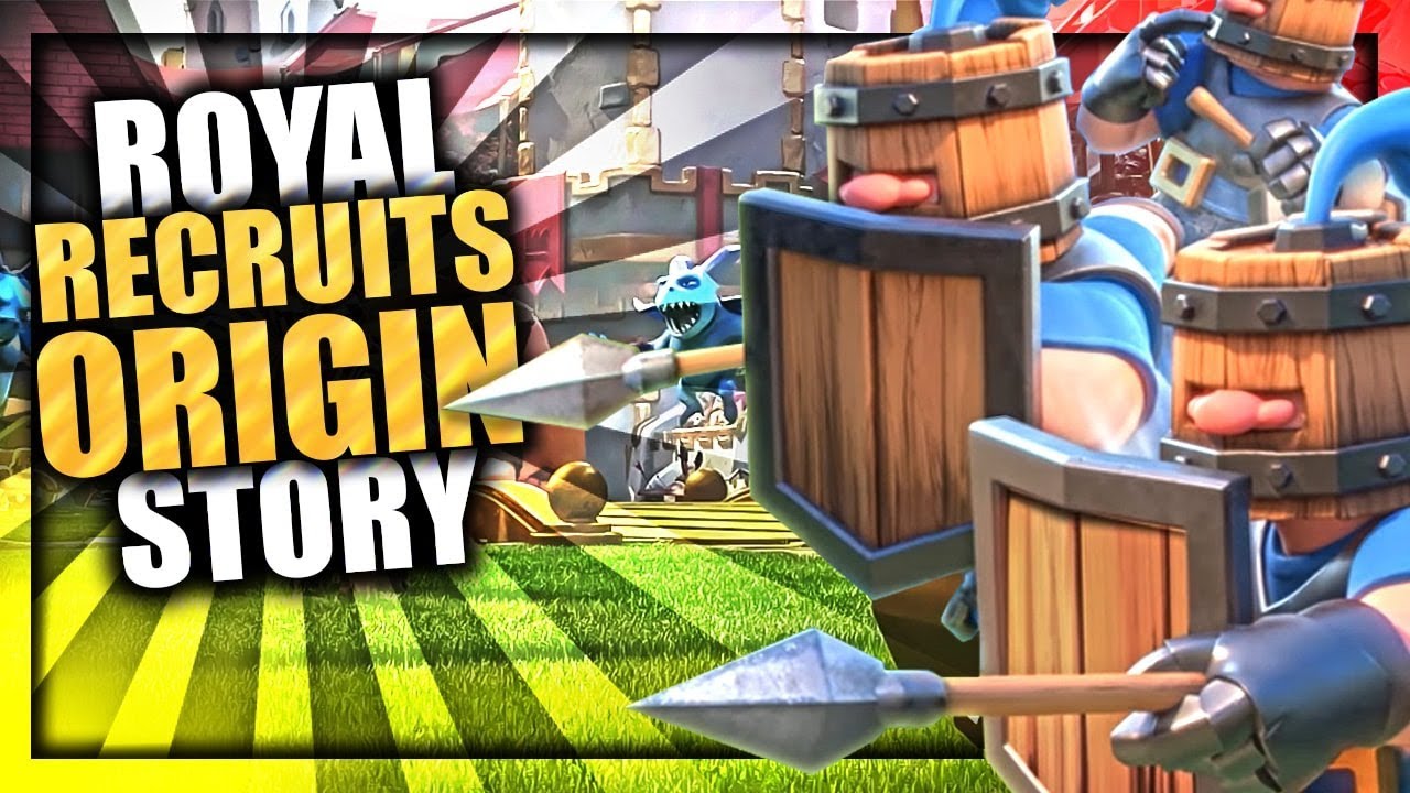 How the Villagers became the Royal Recruits - Clash Royal Recruits ...
