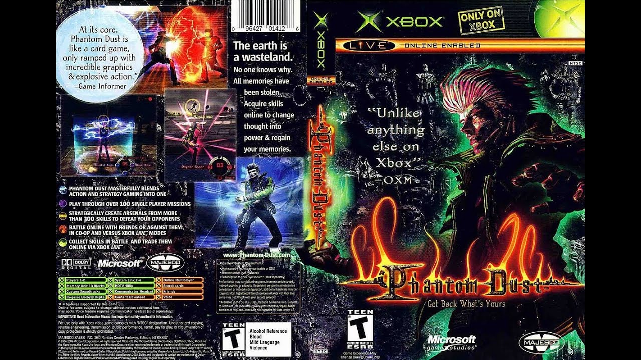 Conferindo o Game Phanton Dust Game classico do xbox classic que esta ...