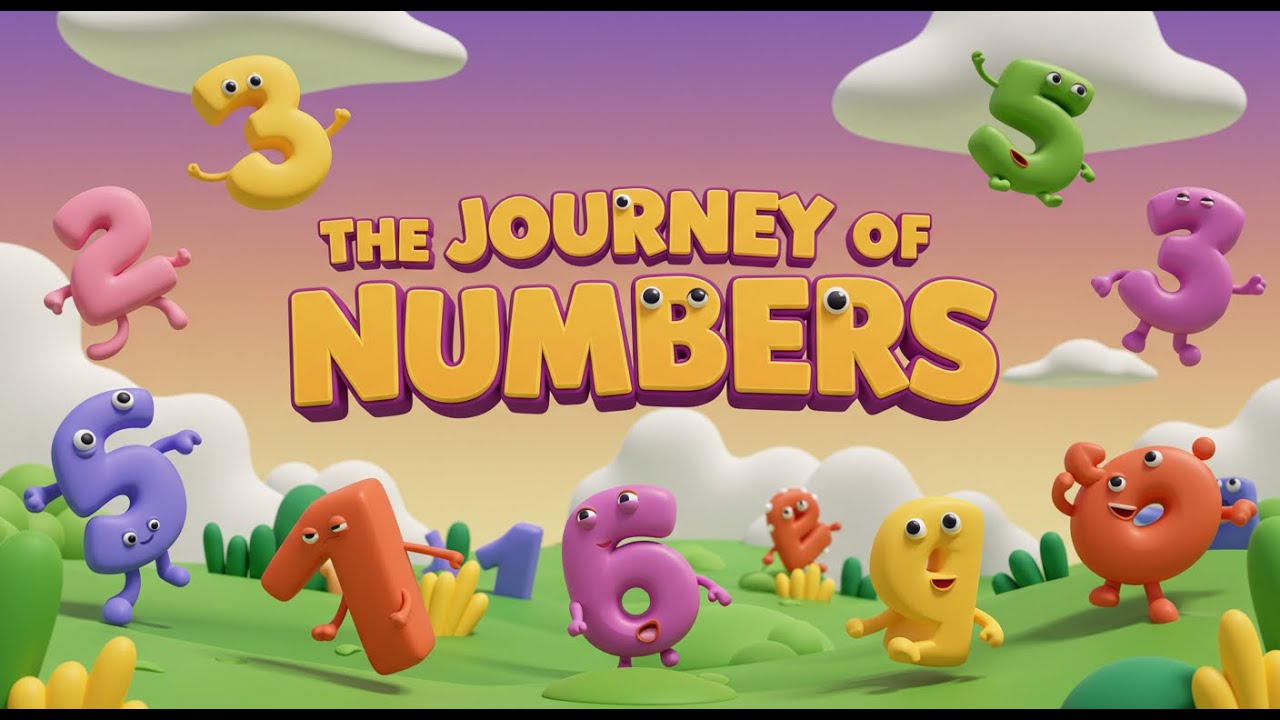 Magical Numbers Adventure: Fun Counting Poem for Kids (1-10) - YouTube