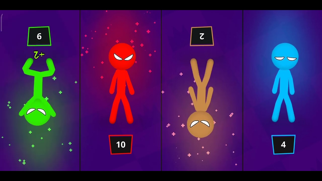 Permainan stickman party - YouTube